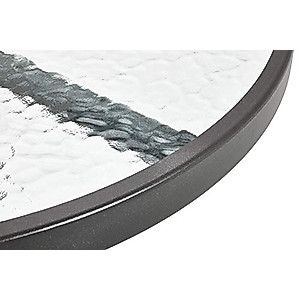 Patio Vida Cascade 3 Pieces Outdoor Patio Conversation Set - Wicker Rattan Chairs and 1 Coffee Table with Glass Top for Garden, Patio, Balcony, Backyard Taupe