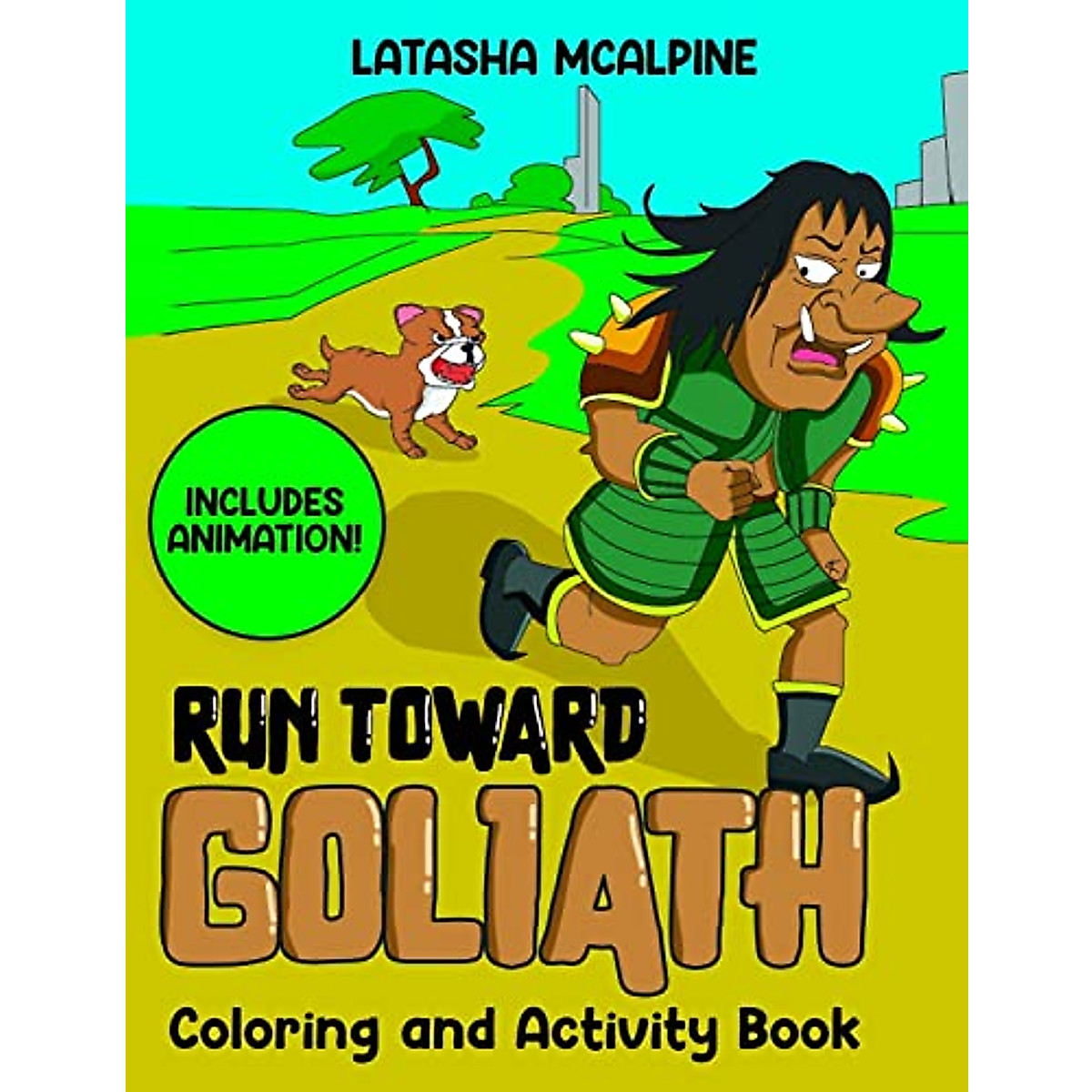 Run Toward Goliath Animated Coloring and Activity Book