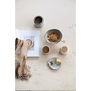 Bloomingville Cotton Fringe, Set of 3 Colors Tea Towel, Multi