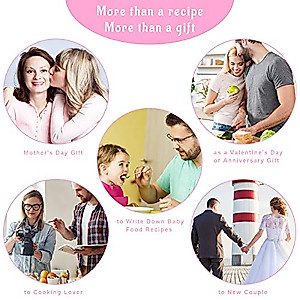 ceiba tree Recipe Book to Write in Your Own Recipes Family Blank Cookbook with Tabs Stickers 8.5" x 11" Mother Day Gifts Ideas for Wife Mom Women