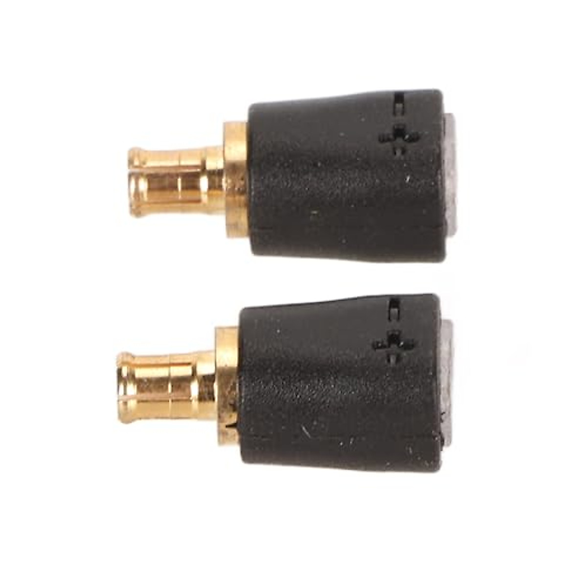 Headphone Cable Connector, to 0.78mm Adapter Portable Impact Resistant Male to Female Lightweight for CKR90 for LS400 for CKS1100 for LS200 (Black)