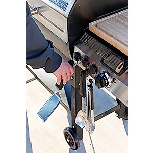 Camp Chef Magnetic BBQ Tool Holders (3-Pack), Black and Silver