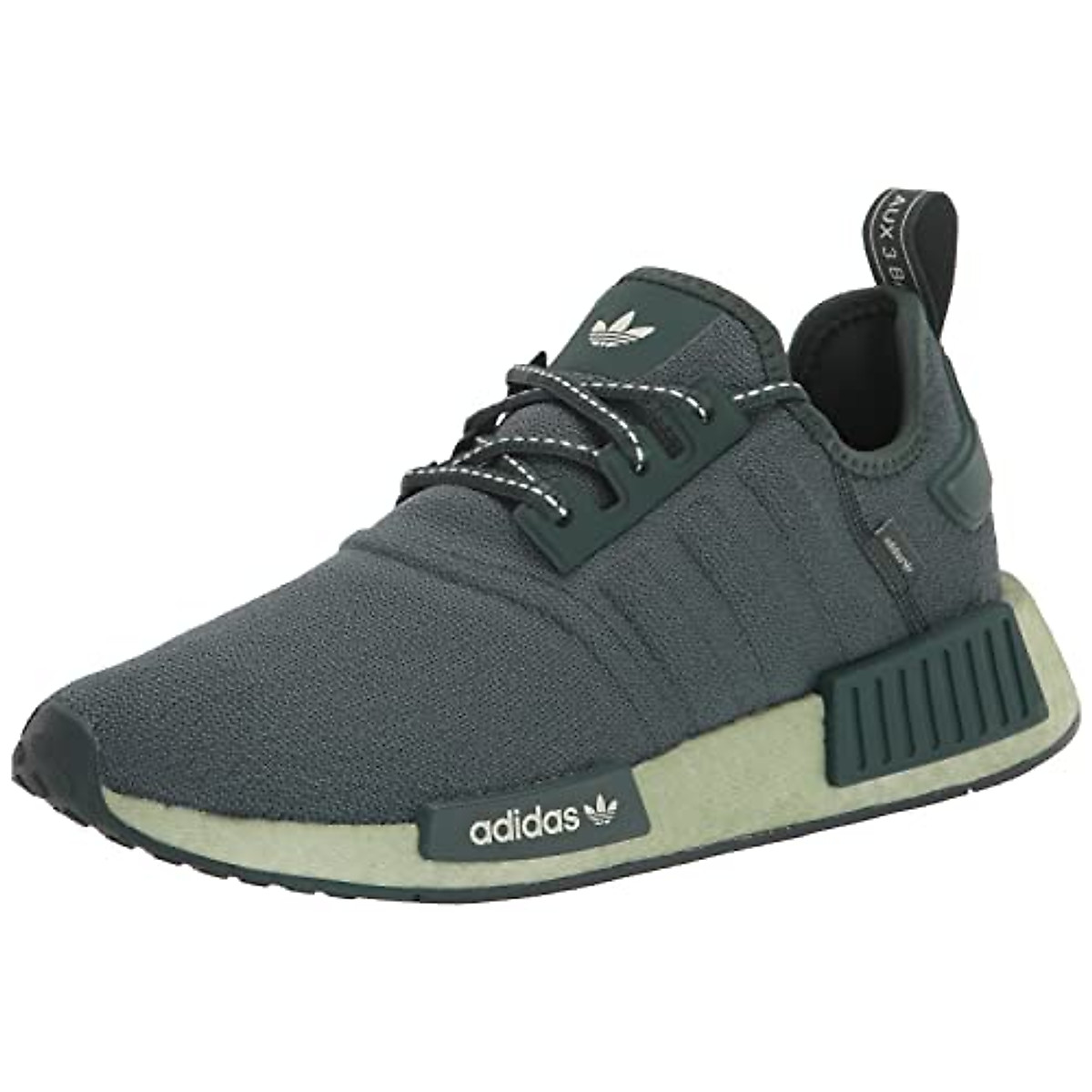 adidas Originals womens Nmd_r1 Originals NMD R1 Linen Green Mineral Green White 9 5, Linen Green/Mineral Green/White, 9.5 US