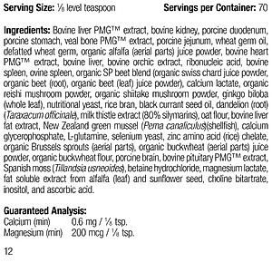 Standard Process - Canine Hepatic Support - Liver Metabolism Support for Dogs - 30 Grams