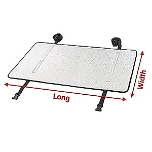 exproyzk Air Conditioner Cover, Aluminum Foil Shell, Waterproof/Leaves/Anti-UV Buckle Fixed Used for Outdoor Equipment Sunshade Partition (Color : Silver, Size : 155x50cm)