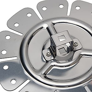 BNYTXV BBQ Steel Metal Roaster Rotisserie Skewers Needle Cage Oven Kebab Maker Grill