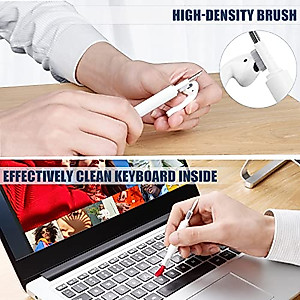 Airpod Pro Cleaning Pen with Charging Case, Earbuds Cleaner Kit with Soft Brush,with Multi Function for Earphones, Camera,Mobile Phone, Computer Keyboard