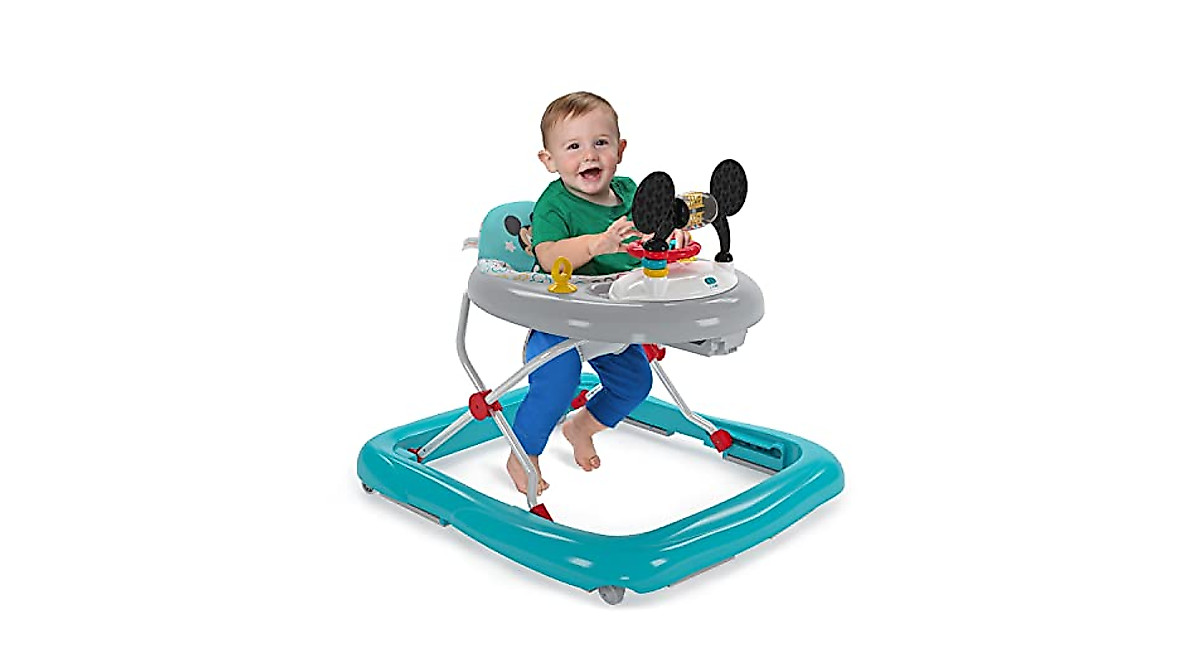 Mickey Mouse 2-in-1 Baby Walker for Fun & Exploration