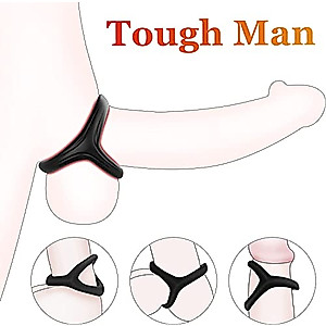 Newly Silicone Cock Ring for Men Erection Silicone Cock Rings for Couple Penis Ring Sex Toy for Male Longer Harder Stronger Machine Sunglasses LG-JCB-06.35