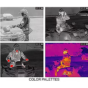 AGM Global Vision Thermal monocular Taipan TM15-256 Thermal Imaging Monocular for Hunting 256x192 (50 Hz), Monocular for Adults high Powered Tactical Thermal Imager Heat Vision Night and Day Infrared