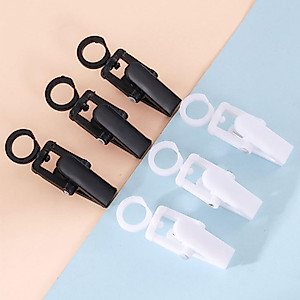 Eibhbuyey 10 Pieces Hanging Laundry Hooks Clip Hanging Towel Clips Strong Clips with Hanger Hook for Curtain