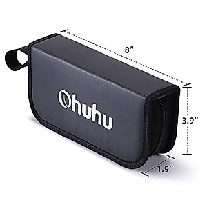 Watch Repair Kit, Ohuhu 192 PCS UPGRADED Heavy Duty Watch Link Removal Battery Replacement Band Tool Kit, Watch Back Remover Tool Professional Watch Repair Opener Tools with PU Leather Bag User Manual