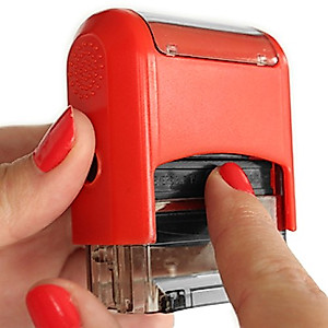 ExcelMark Self-Inking Rubber Teacher Grading Stamp - Please Sign & Return