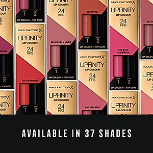 Max Factor X Lipfinity Lip Color, 160 Iced, Step 1: 2.3 ml & Step 2: 1.9 g