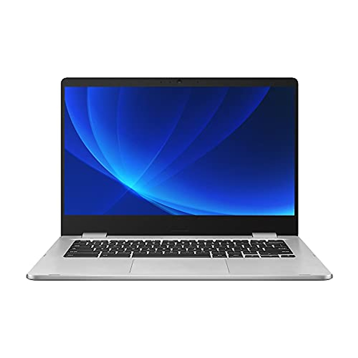 NewASUS Chromebook 14 Inch HD Laptop Computer PC for Business Student with 4GB RAM 64GB eMMC Intel Celeron N3350 WiFi Bluetooth Webcam Type-C Online Class Ready Chrome OS 1-Week AimCare Sup