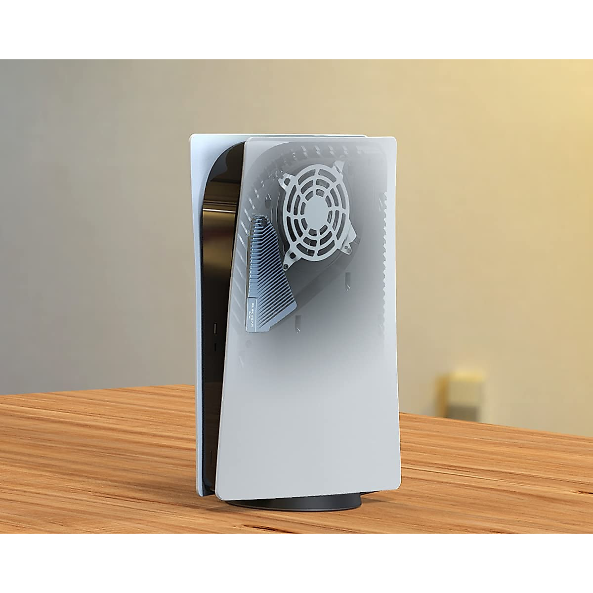 ElecGear PS5 NVMe SSD Heatsink, EL-P5C Heat Pipe + Solid Aluminum Cooler for PlayStation 5 Internal PCIe M.2 NVMe 4.0 Gen4 Gaming Memory, Thermal Pads and Re-Designed SSD Mounting Post Kit