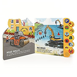 Dig It! Dump It! Build It! 10-Button Sound Book for Little Construction Lovers, Ages 2-7