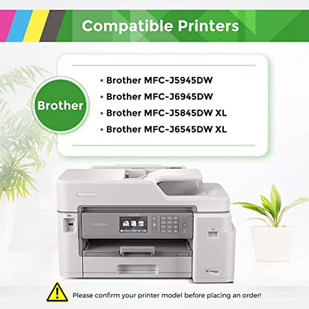 Greenjob LC3037 Ink Cartridges Compatible Replacement for Brother LC3037 LC3037XXL LC3039, High Yield use with MFC-J6945DW MFC-J5845DW XL MFC-J5945DW MFC-J6545DW XL (2 BK/C/M/Y)