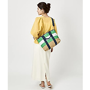 LeSportsac(レスポートサック) Tote Bag, Summer Rugby Green