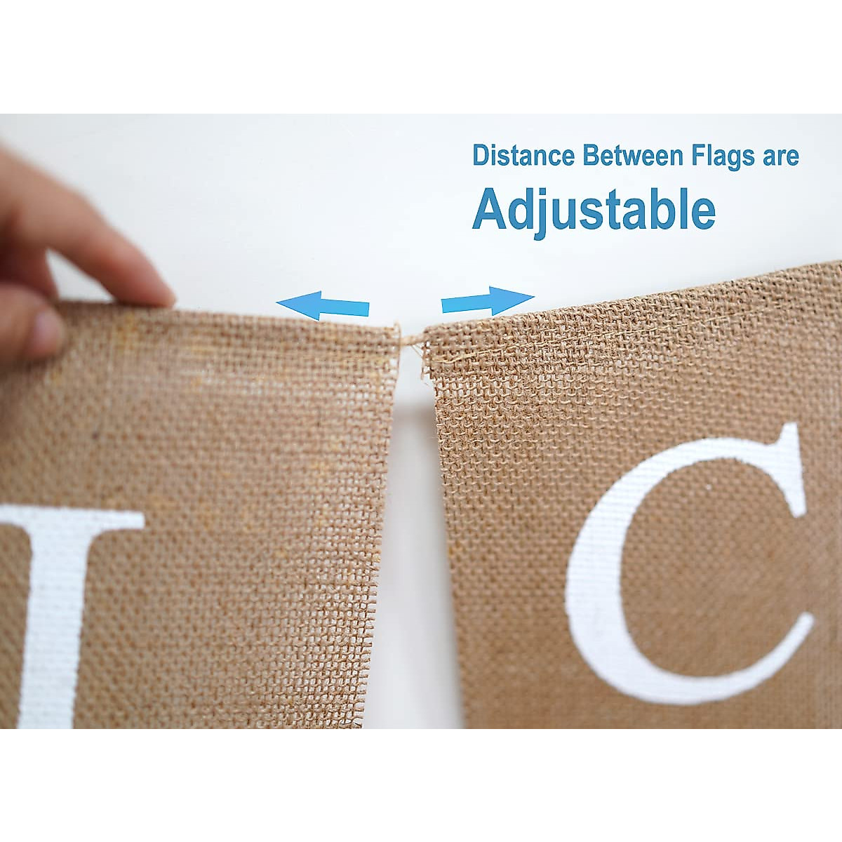 Burlap Welcome Home Banner, Rustic Welcome Home Party Decorations