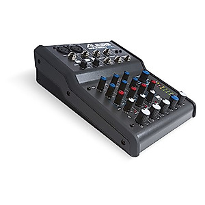 Alesis MultiMix 4 USB FX | 4 Channel Compact Studio Mixer with Built In Effects & USB Audio Interface for Home Studio Recording