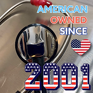 RA Bock Single Head Cardiology Stethoscope with Pressure Sensitive Diaphragm