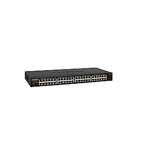 NETGEAR 48 Port Gigabit Network Switch (GS348) Ethernet Switch - Desktop or Rackmount, and Limited Lifetime Protection