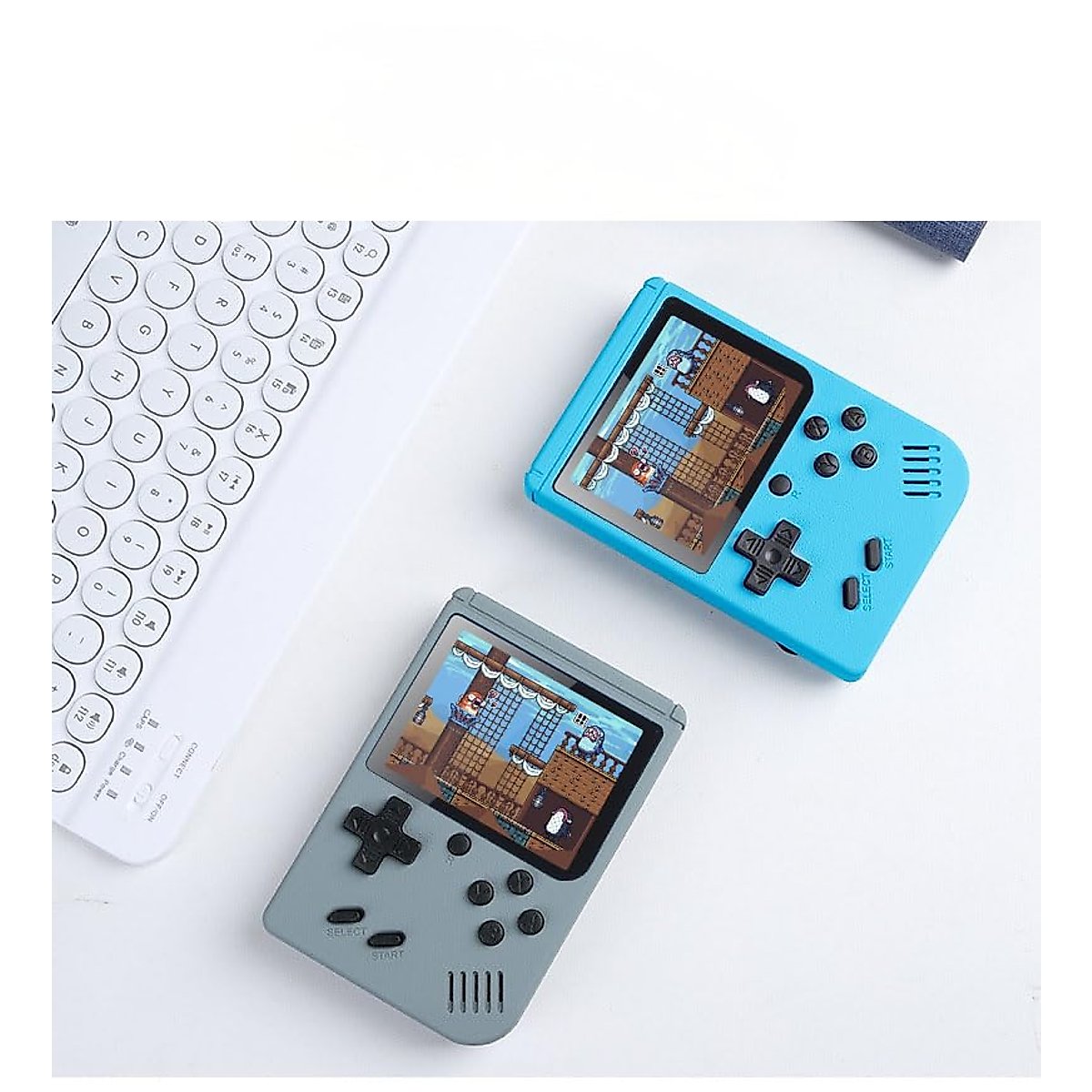 Handheld Game Console with Classical Retro Single and Multiplayer Games, 3.0 Inch Gameboy Kids Screen Portable Retro Video Game Console Support TV Connection (400 Games)