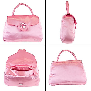 Franco Barbie Purse Pillow Bedding Super Soft Plush Pink Purse/Bag Shapped Cuddle Pillow Buddy, (100% Official Licensed Barbie Product)