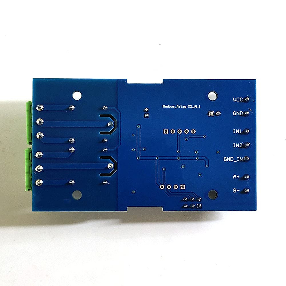 Taidacent 2 Way Modbus Rtu Relay Module Switching Input and Output RS485/TTL Communication Modbus Controlled Modbus Relay Board