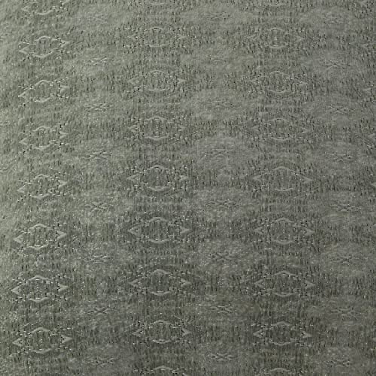 Deco 79 Modern Square Cotton Pillow 7"W x 18"H Light Green