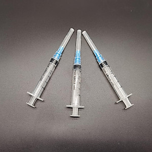 25Pack 3ml Syringe Disposable Safety Individual Packaged
