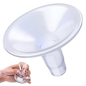 Cushy Silicone Flanges, Idaho Jones - Pack of 2, 21mm - Compatible with Spectra - Lightweight and Comfortable - Gentle Pumping - Pump in Style Flanges