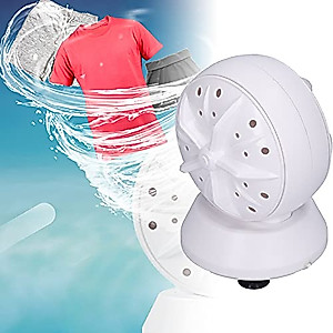 YEmirth Ultrasonic Washing Machine, Double Power Version, 2023 Upgraded Portable Twin Turbo Washer, Portable Washing Machine with USB and Speed Control for Travel Business Trip or College