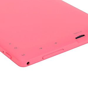 7 inch Kids Tablet Toddler Tablet for Kids, HD 4.4 Tablet 8GB ROM 512GB Expand, 3MP Camera 2600mah Battery Childrens Educational Tablet (Pink)