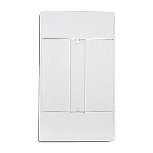 White Gift Box - 1 Pack Small Collapsible Magnetic Lid Luxury Cardboard Box for presents, gifts, Ornaments, Holiday, Weddings, Events, Small Businesses, Organization, Supplies, Crafting - 9.4x9.4x3.7