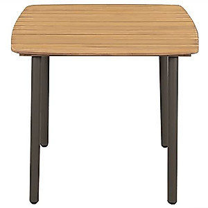 Camerina 3 Piece Patio Dining Set Outdoor Patio Dining Set Outdoor Patio Furniture Patio Set Patio Table and Chairs Set Poly Rattan Black 3072482