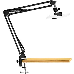 Tablet Bed Desk Holder for 4-13" Device, woleyi 360° Flexible Long Arm Mount Clamp, Adjustable Lazy Stand for iPad 12.9 10.5 9.7 iPad Mini Air 4 3 2, Nintendo Switch, Xbox, E-Reader, iPhone, Phone etc
