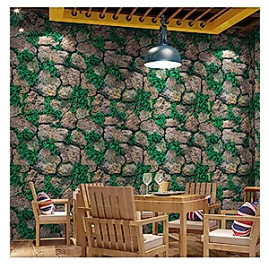 Yancorp 10ft Brick Contact Paper Peel and Stick Wallpaper Self-Adhesive Stone Contact Paper Fireplace Kitchen Backsplash Covers