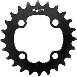 USAMade 64mm BCD 22T 4-Bolt SharkTooth Pro Mountain Chainring Made in USA