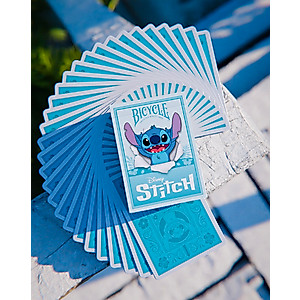 Bicycle Disney Stitch Inspired Playing Cards, 1 Deck