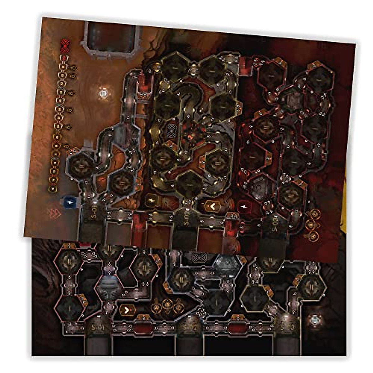 Nemesis Lockdown Board Game - Sci-Fi Horror Game, Tabletop Miniatures Strategy Game, Cooperative Adventure Game for Kids & Adults, Ages 14+, 1-5 Players, 90-180 Min Playtime, Made by Rebel Studio