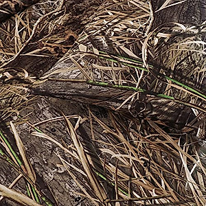 VISI-ONE Microfiber Shadow Grass Habitat King Sheet Set Lightweight Camouflage Sheet Set with Pillow Case - Soft and Cozy 4 Piece Bed Sheet Set with 13 Inch Deep Pocket - (78 x 80 Inches)