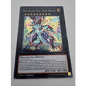 Neo Galaxy-Eyes Cipher Dragon - RATE-EN049 - Raging Tempest - Super Rare - 1st Edition