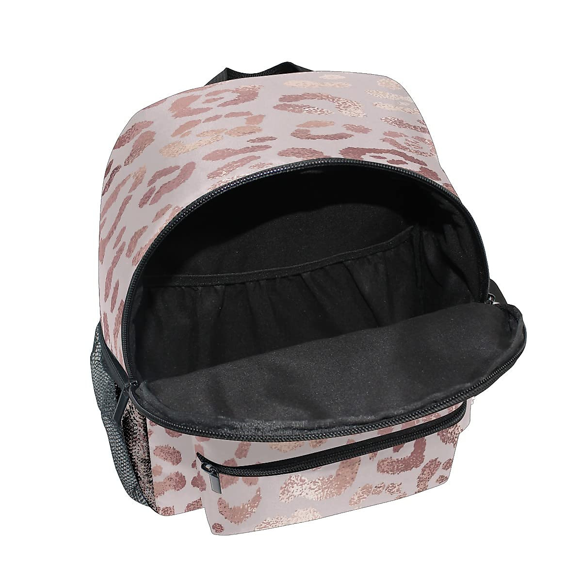 senya Custom Children's Name Toddler Backpack Personalized Leopard Print Cheetah Mini Bag for Baby Girl Boy Age 3-7