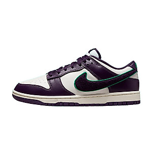 Nike Mens Dunk Low DQ7683 100 Chenille Swoosh - Grand Purple - Size 10