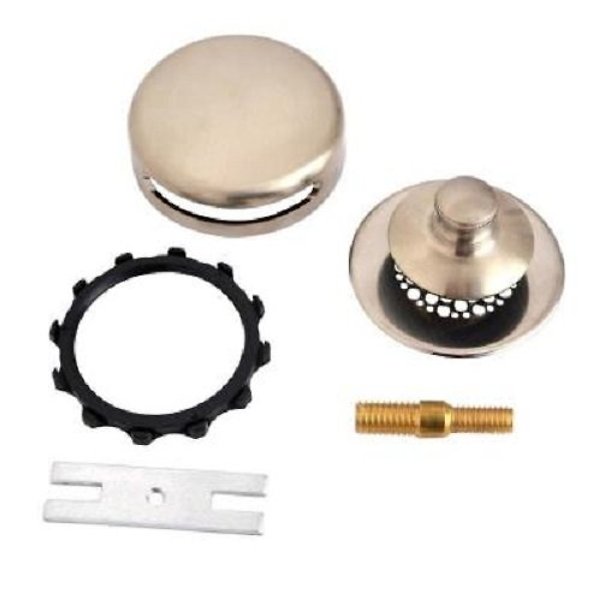 Watco 948701-PP-BN-G Universal Nufit Innovator PP Trim Kit, Brushed Nickel