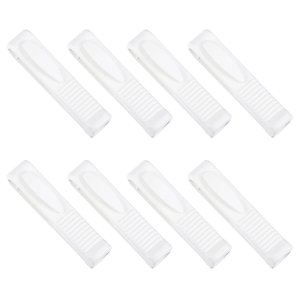 TEHAUX Ampule Opener, Ampule Breaker Plastic Ampoule Bottle Openers Glass Bottle Cutting Device Reusable Ampoule Bottle Cutter for Nurses Doctors (8pcs, White)