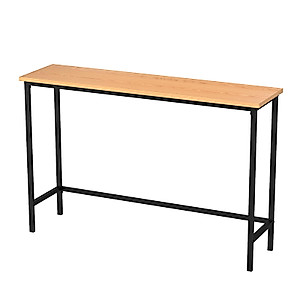 Our Modern Space 41" Entryway Table | Traditional Narrow Console Table or Thin Sofa Table | Narrow Display Table for Hallway, Bedroom, Foyer, Living Room