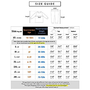 VAENAIT BABY Kids Girls Sleepwear Pajama 2pcs Set Pink Bunny 3T/M